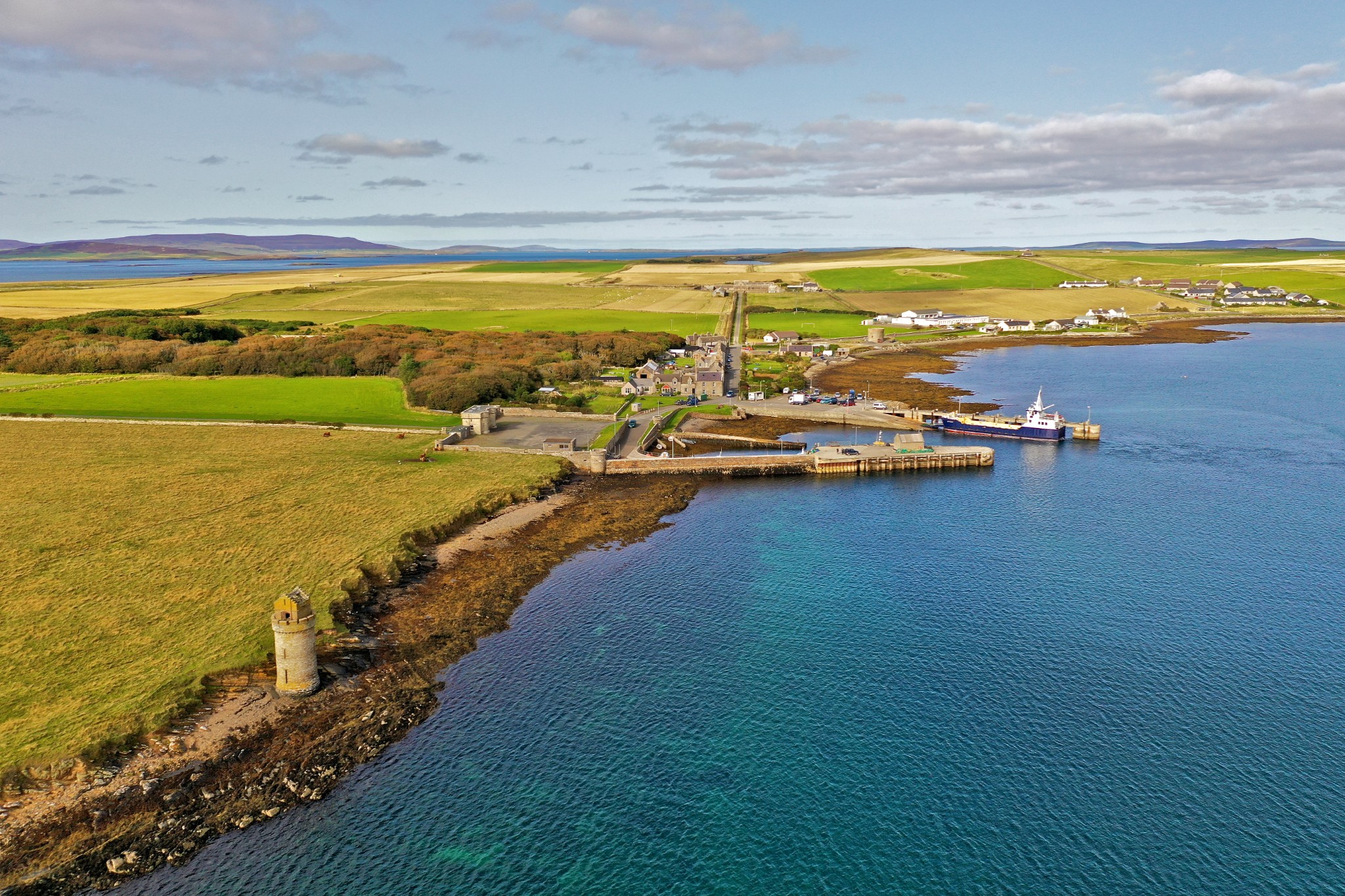 Balfour village & Mill Dam reserve | Orkney.com