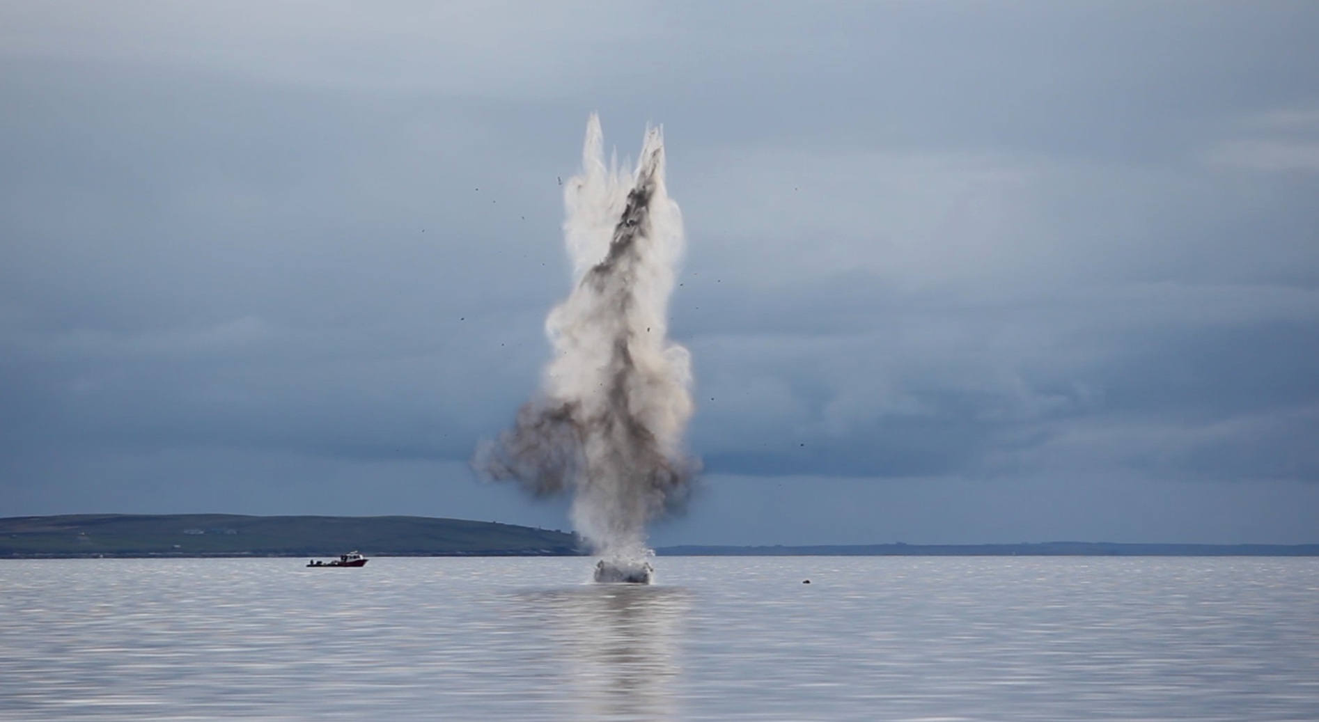 Torpedo detonation in Scapa Flow | Orkney.com