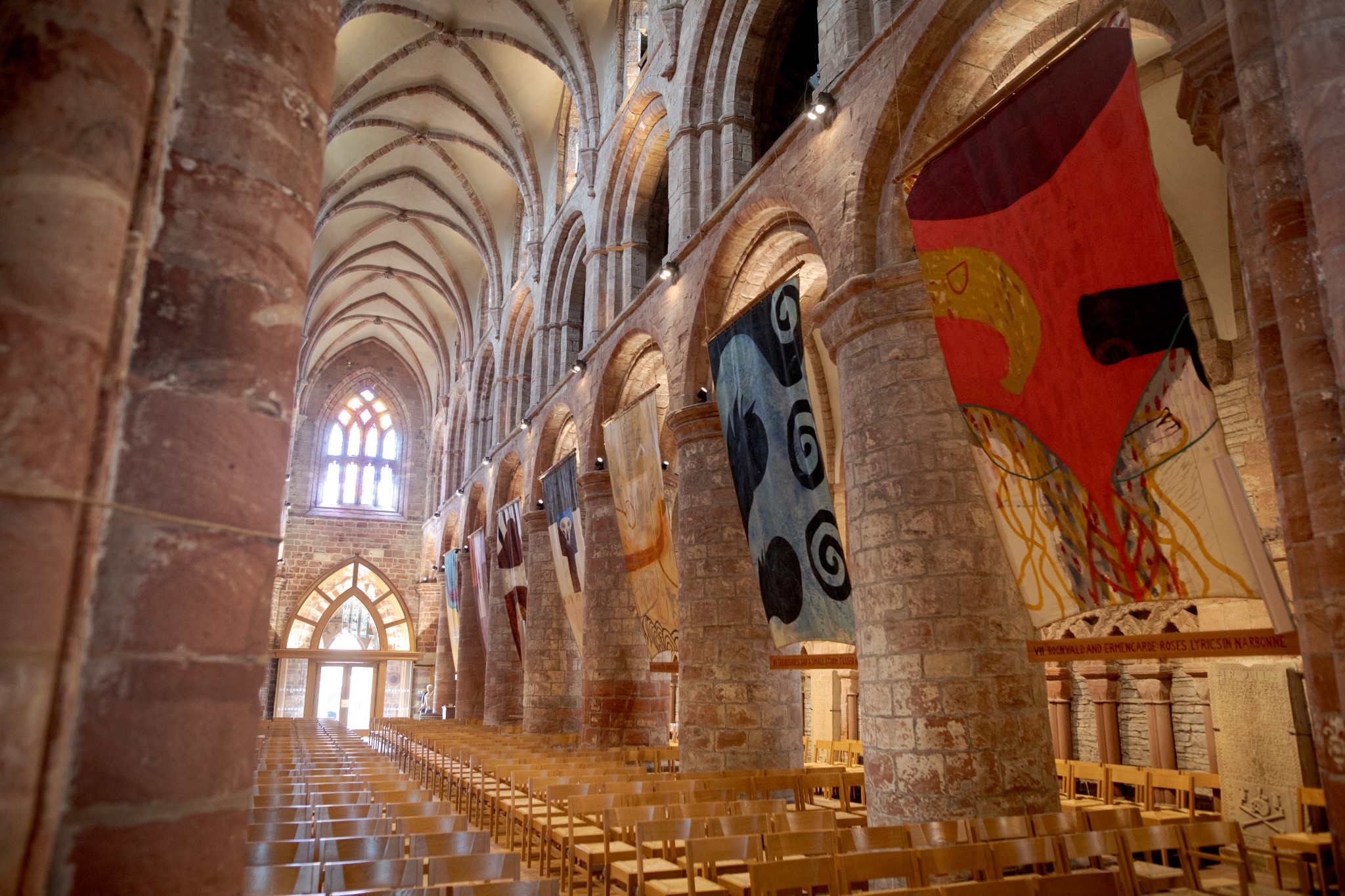 St Magnus Cathedral Sails & Soundscape | Orkney.com